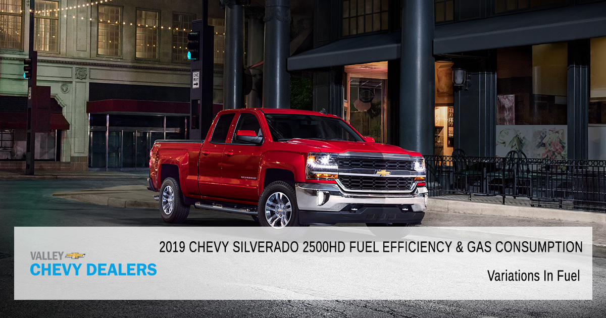 Chevy Silverado 2500 Diesel MPG - Silverado 2500 MPG Arizona | Valley Chevy