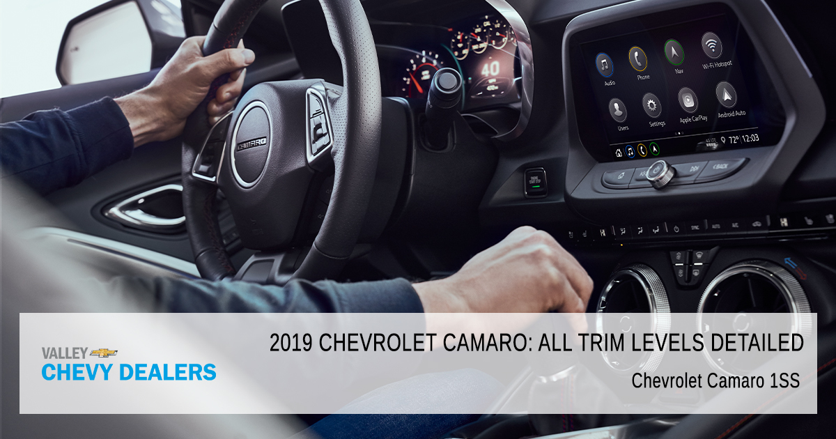 2019 Chevrolet Camaro Coupe Configurations - Camaro Packages AZ ...